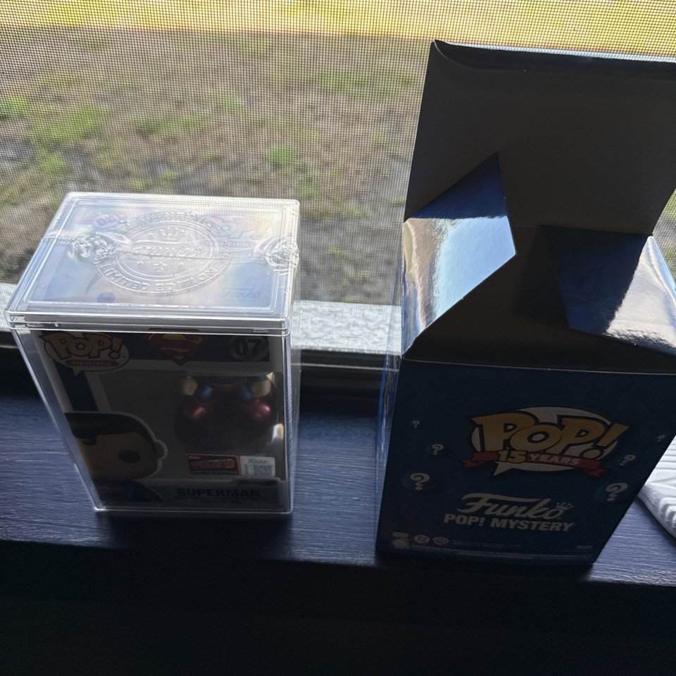 Funko NYCC 2025 Pop DC Superman blind Box LE 400 Metallic | eBay