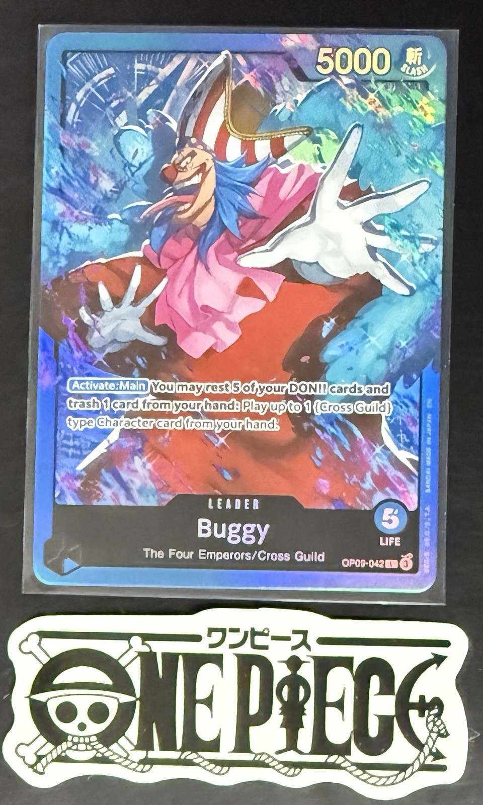 One Piece OP09-042 L Buggy - English - Foil - ST25 - TCG - NM/M | eBay ...
