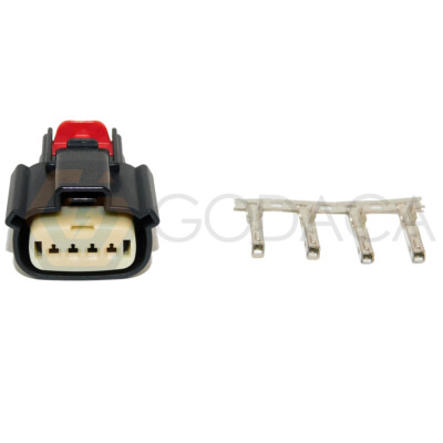 1x Connector 4-way for Ford Compressor Clutch WPT-925 w/out wire | eBay