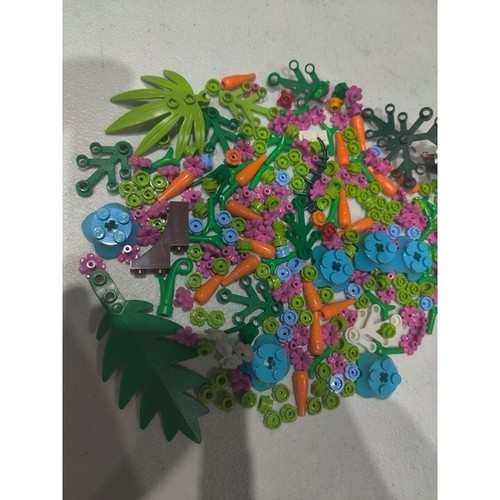 Big LEGO Foliage Botanical Flowers, Carrots, Palm Leaves, & More Pieces Lot #E6 | eBay