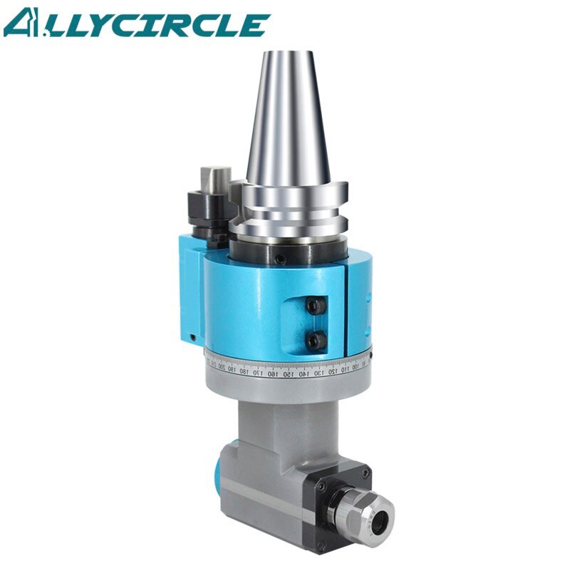 90° Angle Head CNC Milling Head Custom AG90-ER ISO BT CAT SK HSK Tool ...