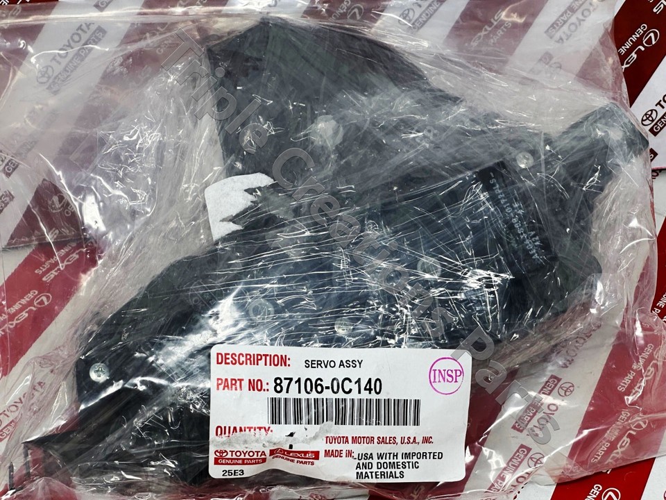 Genuine Toyota Tundra Sequoia Heater A/C Damper Servo Door Motor 87106 ...