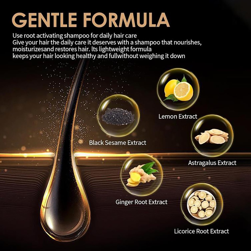 Spartan Root Activator Shampoo, Anti Hair Loss Shampoo,Promotes Hair ...