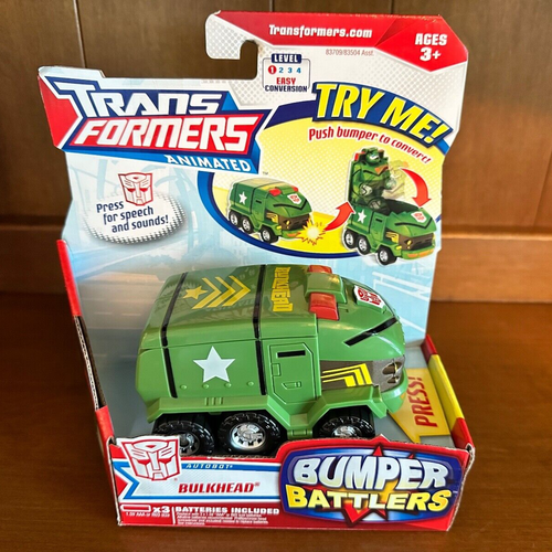 Transformers Animated Bumper Battlers Bulkhead Action Figure New | eBay