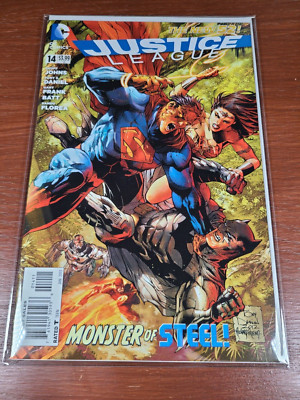 Justice League #14 (New 52 DC Comics) 1st Print Direct NM/M Bagged ...