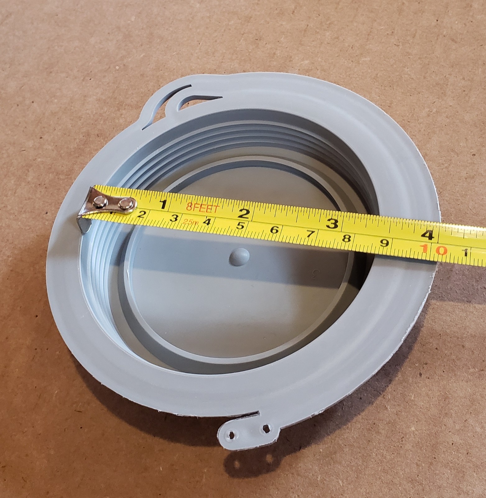 WATCO PLASTICS Plastic Sewer Drain Cap Grey No. 30 Screw On Plug RV ...