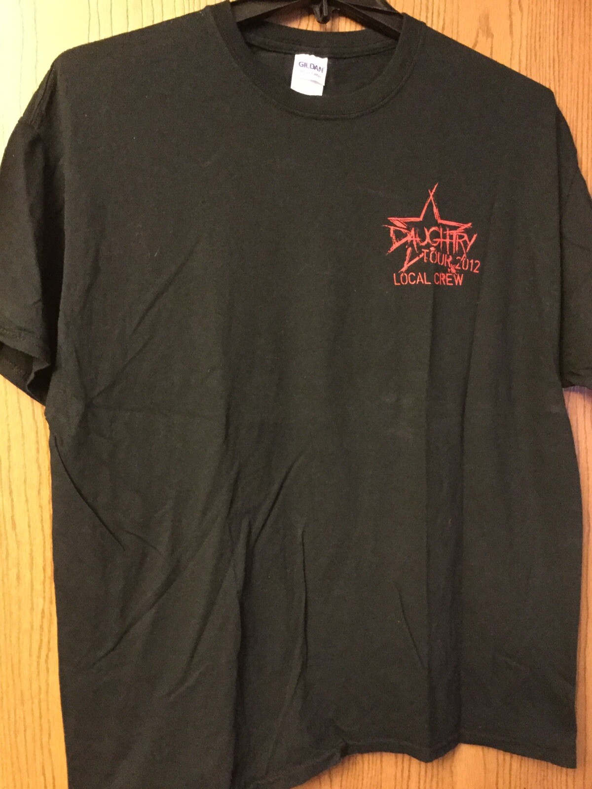 Daughtry - Tour 2012 - Local Crew Shirt. Black. XL. | eBay