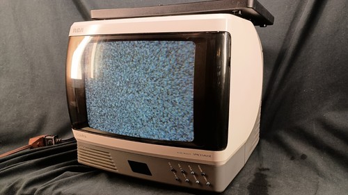 RCA Colortrak Retro Gaming PLUS Spacesaver E09535KW 9" Color CRT TV | eBay