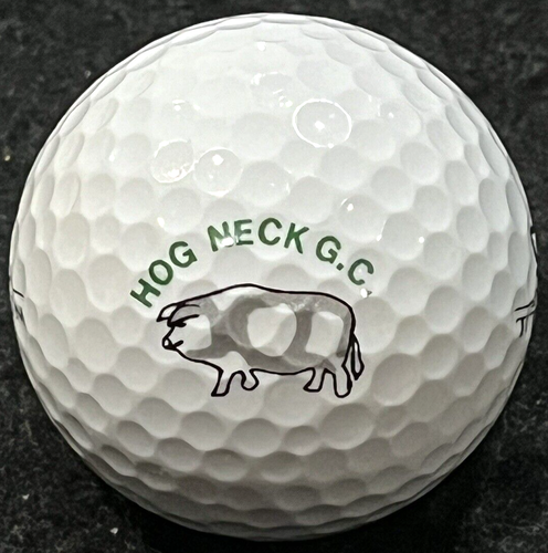 Hog Neck Golf Course Logo Ball Easton, MD | eBay