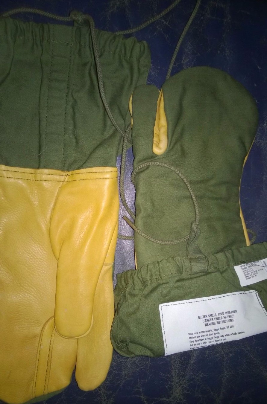 Military Surplus CIF Cold Weather Mittens and liners medium M-1965 | eBay