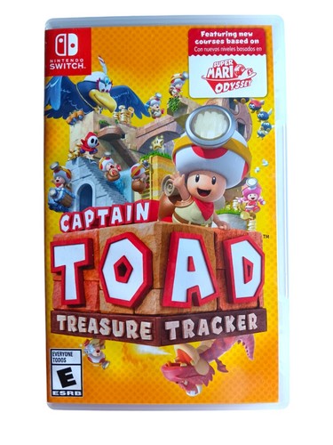 Authentic Case ONLY Replacement Nintendo Switch Captain Toad Treasure ...