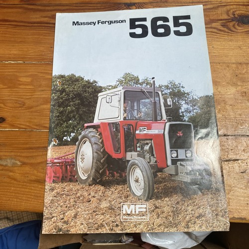 1978 Massey Ferguson "MF 565" Tractor Brochure Leaflet | eBay