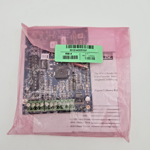 Software House RM-4 Reader Module Access Control Board 651S1443057037 ...