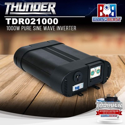 Thunder TDR021000 1000W Pure Sine Wave Inverter | eBay Australia