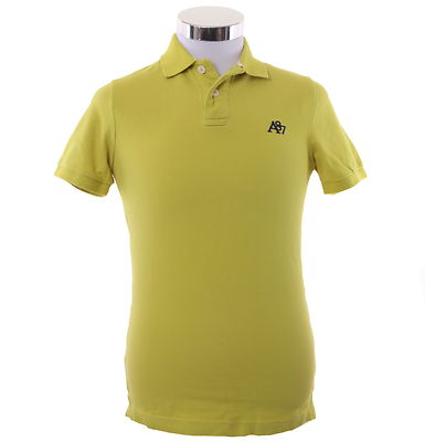 Aeropostale Men Solid Pique Logo A87 Polo Shirt Style 4289 School ...