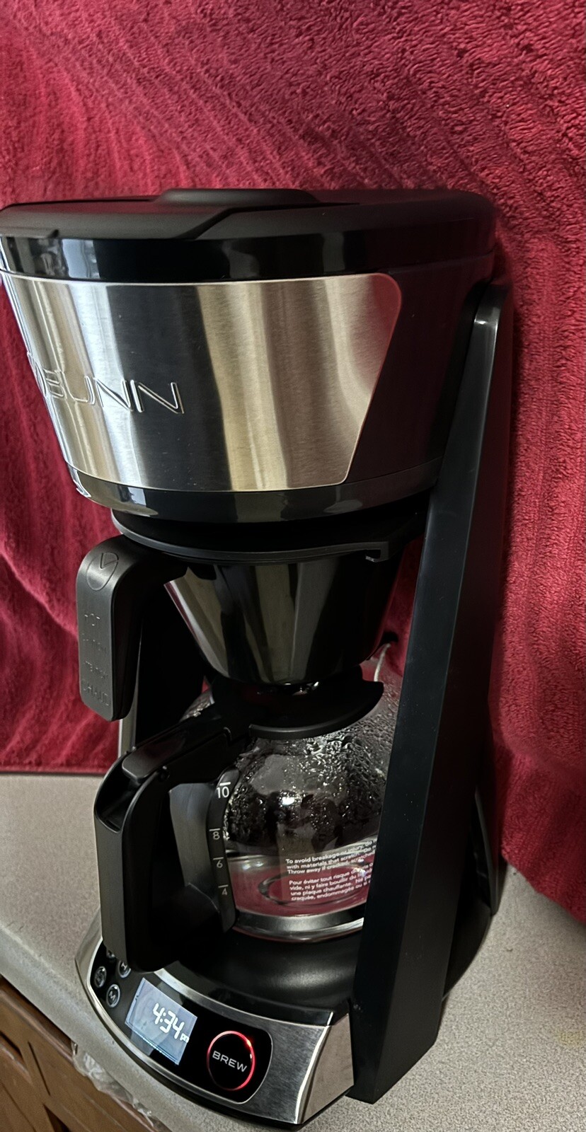 BUNN Heat N Brew Programmable Coffee Maker, 10 cup, Stainless Steel | eBay