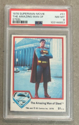 1978 Superman The Amazing Man of Steel PSA 8 Newly Graded | eBay