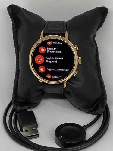 Fossil Gen 4 Authentic Digital Dial Smart Watch Custom Band FTW6018 ...