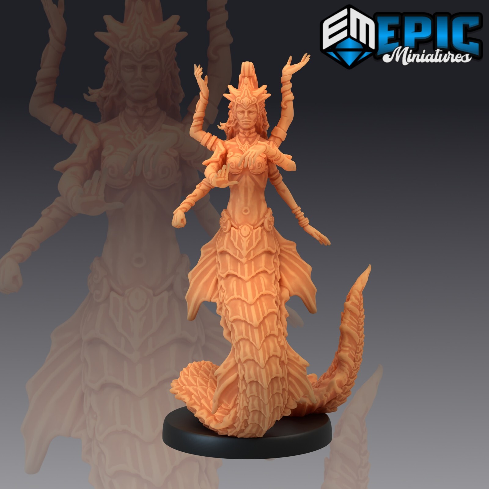 Sirens by Epic Miniatures | D&D | DnD | Truescale | Print on Demand | eBay