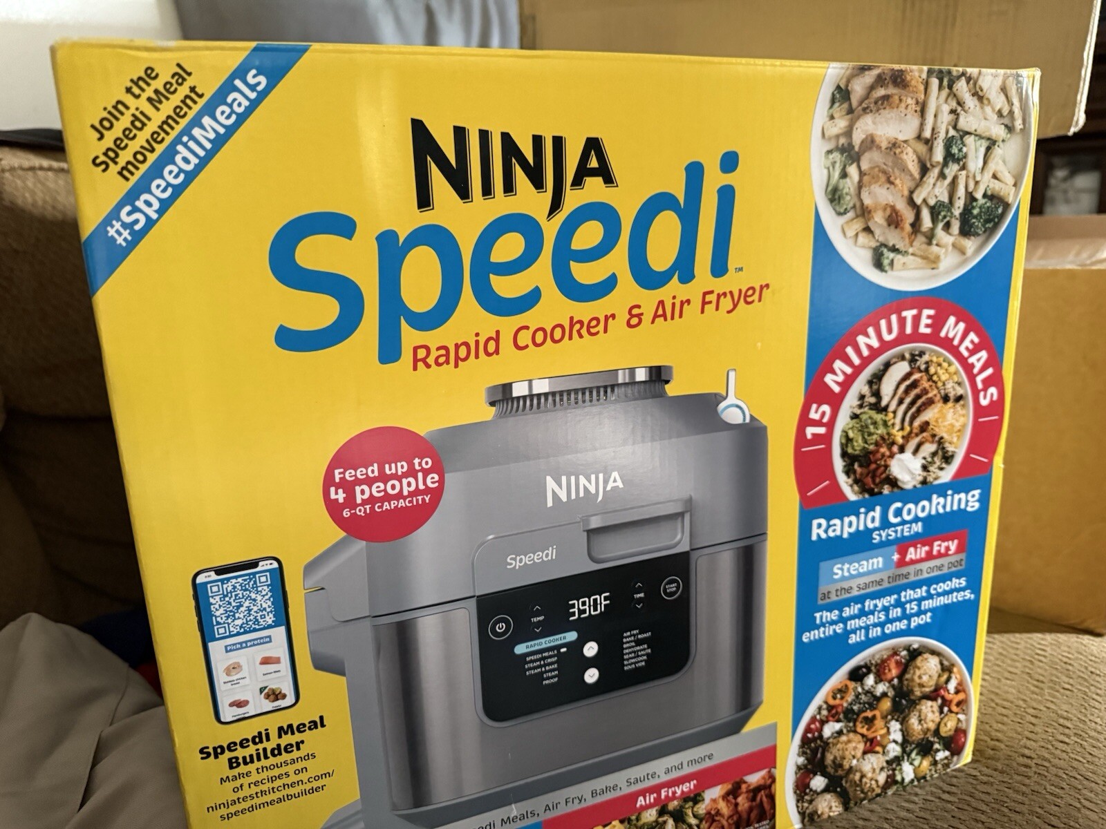 Ninja Speedi SF301 Rapid Cooker & Air Fryer - Sea Salt Gray for sale ...