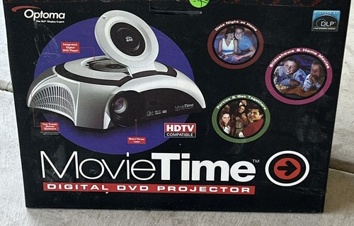 Optoma MovieTime DV10 DLP Projector, Remote, bag, power cord. | eBay