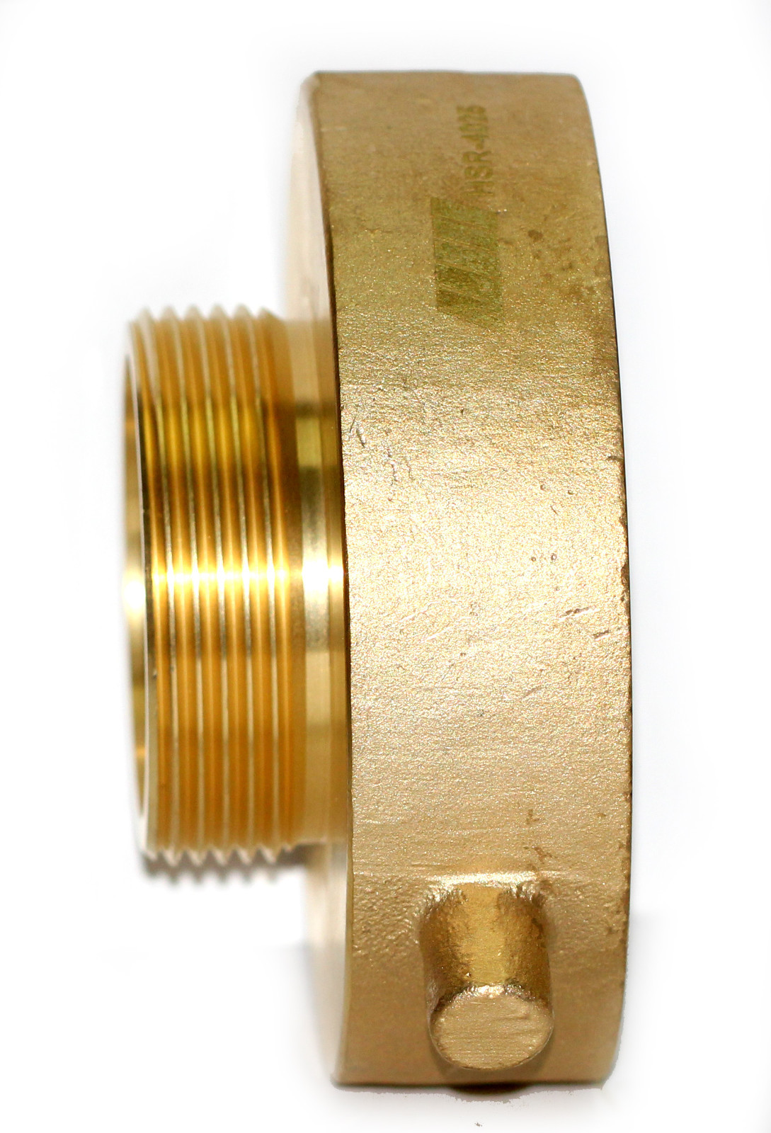 4" NST (NH) Female x 2-1/2" NST (NH) Male Brass Hydrant Reducer Adapter ...