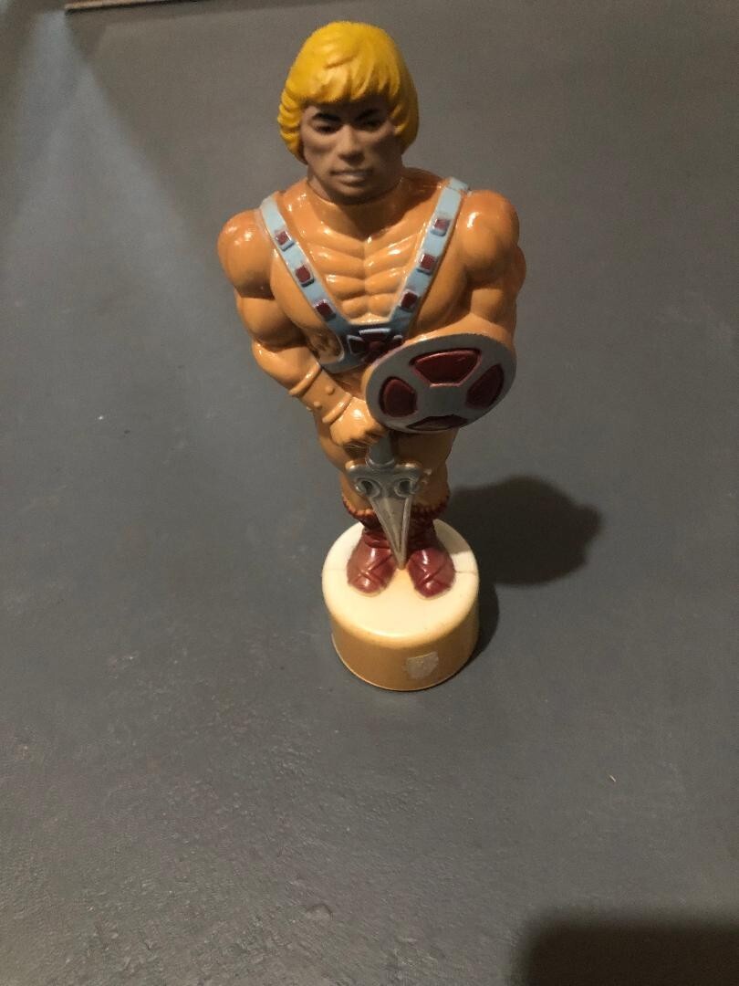 He-Man Bubble Bath Bottle 1980's, all original | eBay