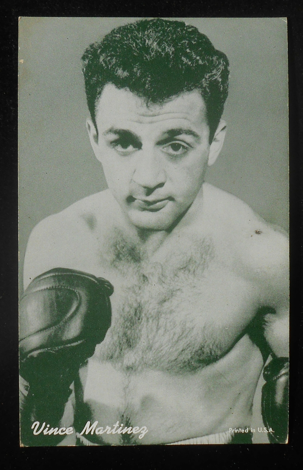 1950s Vince Martinez Welterweight Boxer Born 1929 Boxing Mount Kisco NY ...
