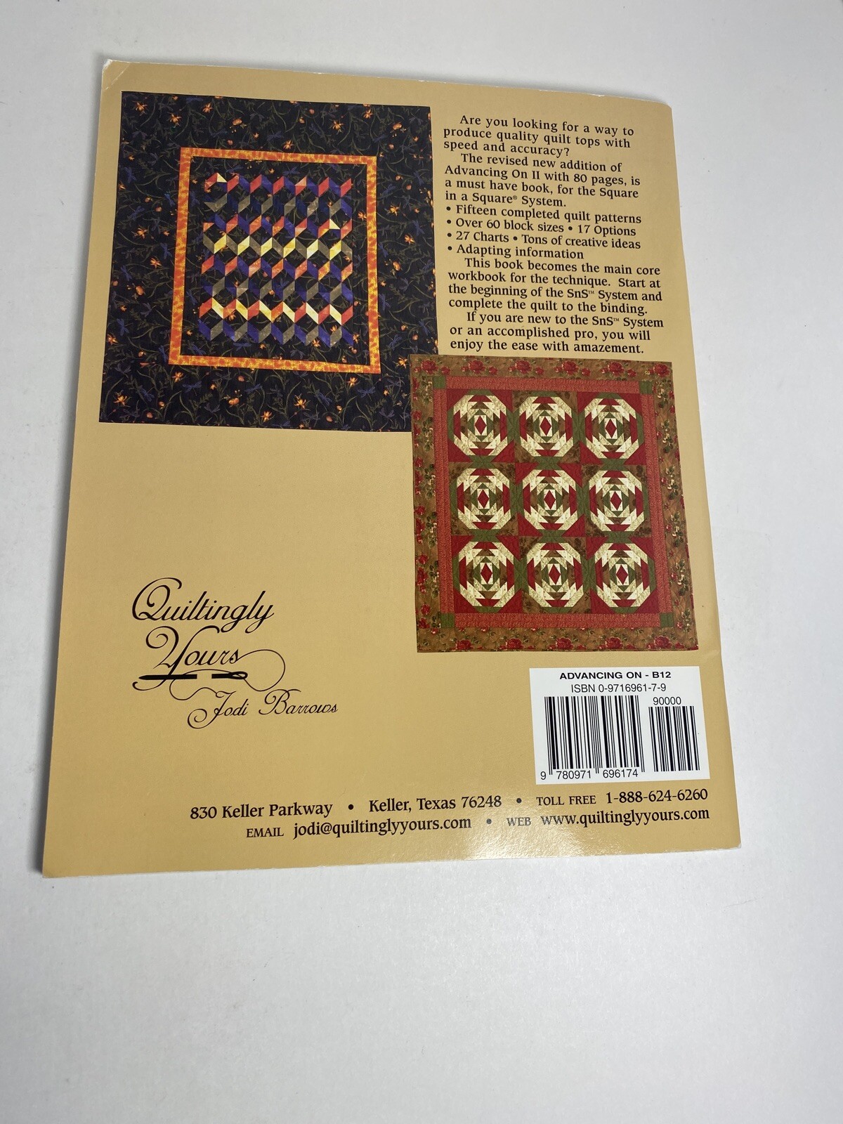 Advancing On With the Square in a Square Technique: II by Jodi Barrows ...