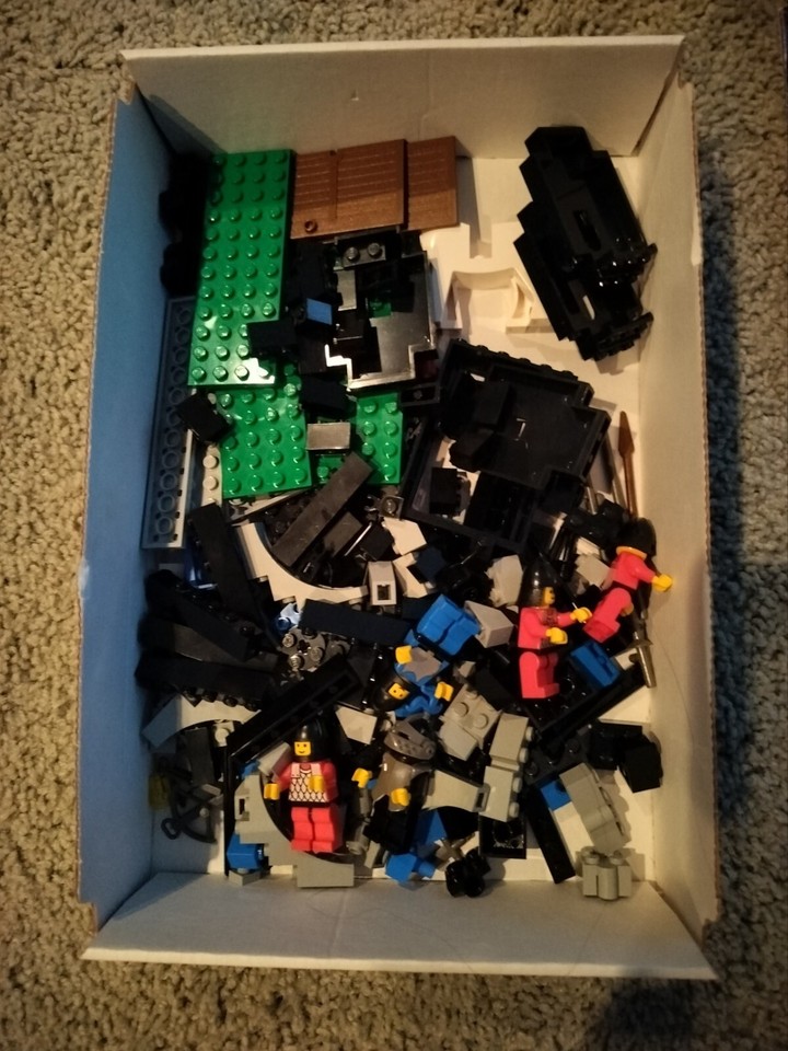 LEGO 6059 Knight's Stronghold - 100% COMPLETE with BOX and INSTRUCTIONS ...