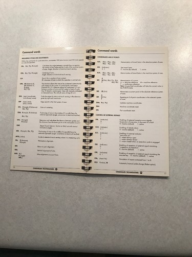 Charmilles Edm Robofil 2030 4030 6030 Pocket Guide #7 | eBay