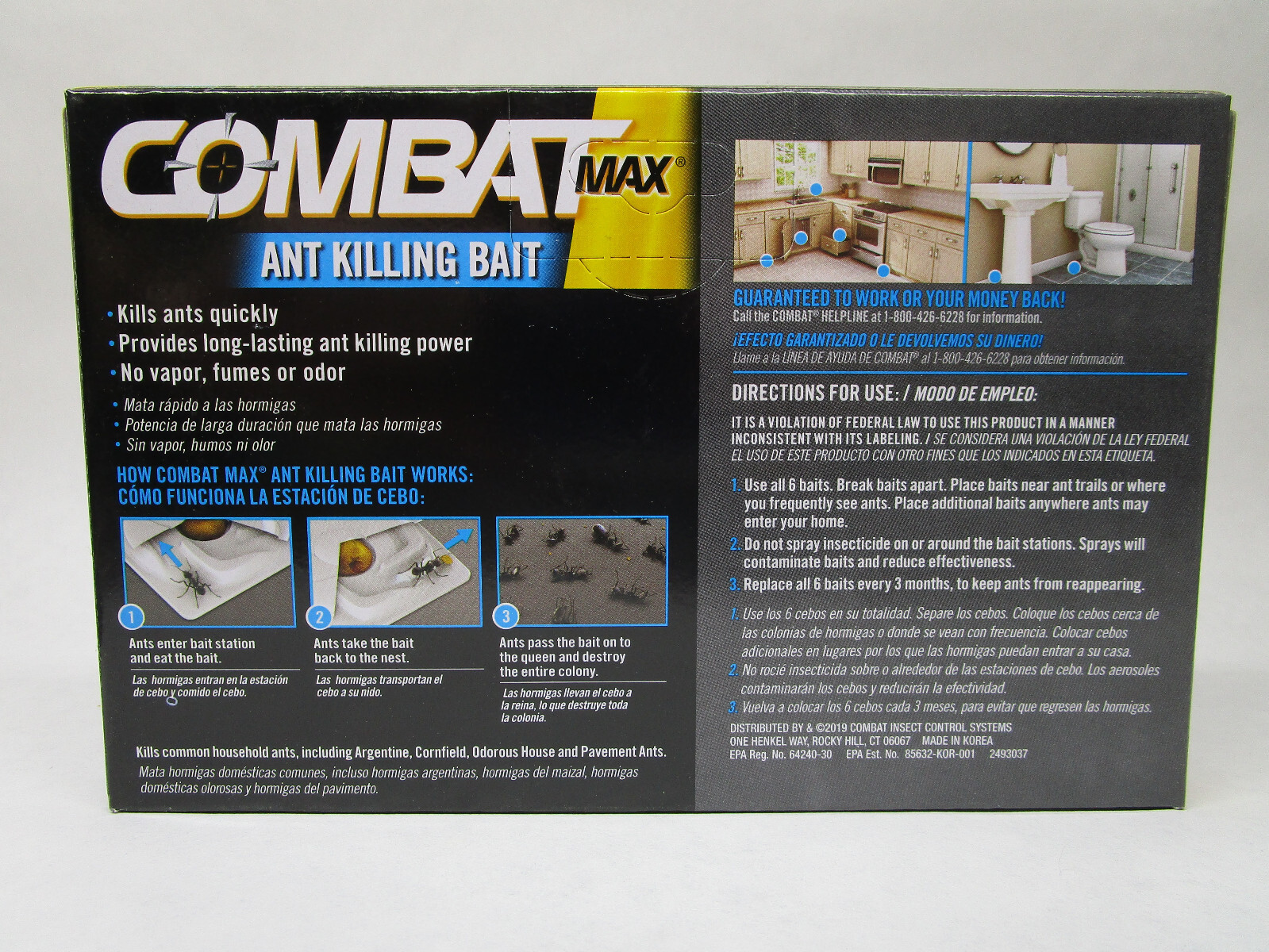 Combat Source Kill Max DIA55901 Bait Stations ANT 6 pieces for sale ...