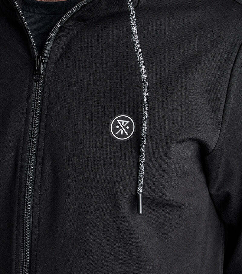Roark Run Amok El Morro Fleece Hoodie, Long Sleeve, Zip Up Jacket Men ...
