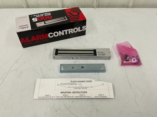 Assa Abloy 600S Alarm Controls 600 Lb Single Magnetic Lock 604840236416 ...