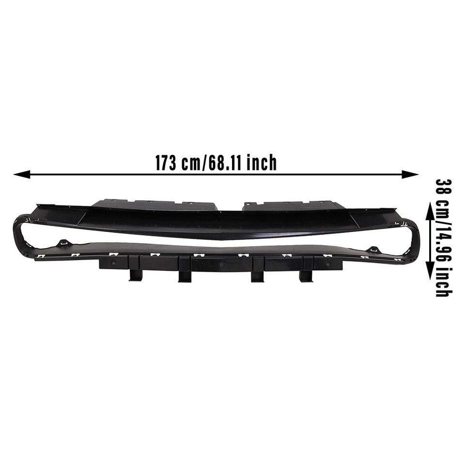 Upper Grille Reinforcement Grill 68258750AC for Dodge Challenger 2015 ...