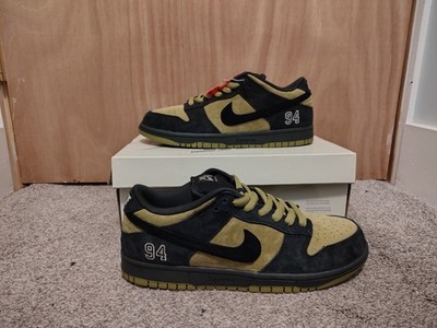 Size 10 - Supreme x Nike Dunk SB Low Camper Green | eBay UK