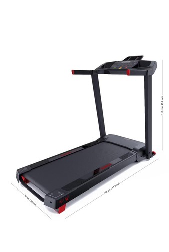 DOMYOS Smart Compact Treadmill RUN100E - 14 km/h, 45⨯120 cm Motorized ...