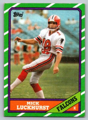 1986 Topps #368 Mick Luckhurst | eBay