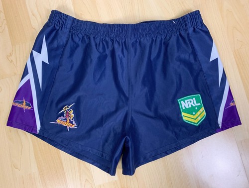 ISC Melbourne Storm Football Club Mens NRL Rugby League Shorts Size L ...