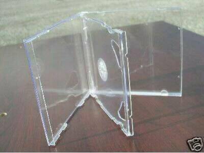 1,000 NEW DOUBLE 2 CD JEWEL CASES WITH CLEAR TRAY PSC36 | eBay