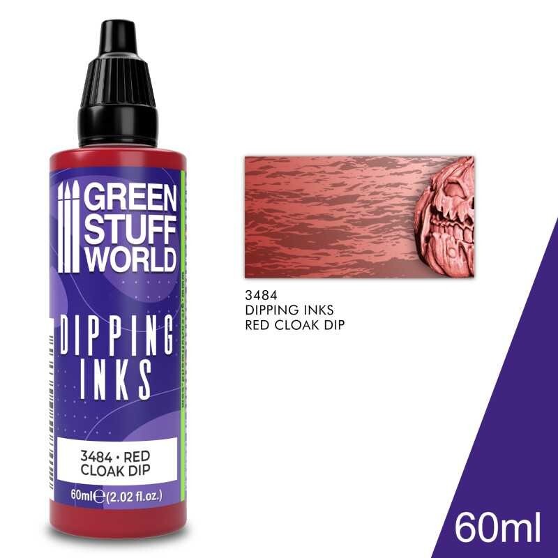 Dipping ink 60 ml - RED CLOAK DIP - instant speed paint speedpainting ...