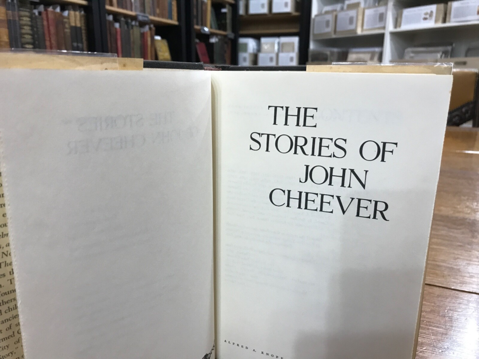 1978 The Stories of John Cheever Inscribed by Cheever with Original Dust Jacket | eBay