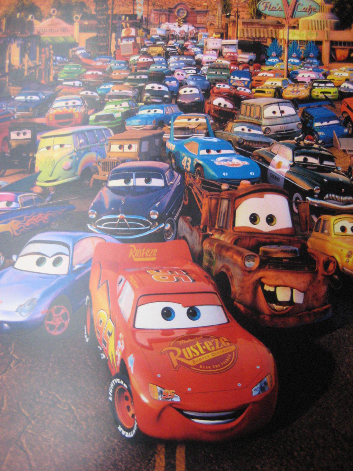 Disney Pixar Cars 11" x 17" Collector's Movie Poster ( T1 ) | eBay