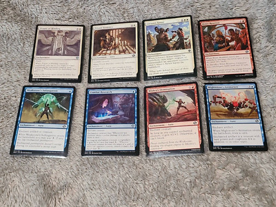 MTG Enchantment x8 Combat Research,Prayer of Binding,Bitter Reunion ...