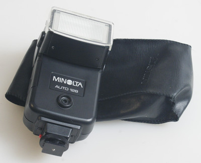 MINOLTA FLASH WITH CASE | eBay