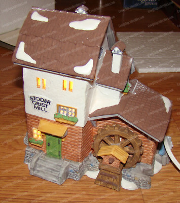 Department 56, Alpine Village Series - STODER GRIST MILL (5953-6) 1988 ...