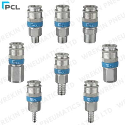Genuine PCL XF Euro Air Line Couplings Quick-Release Coupler M x F ...