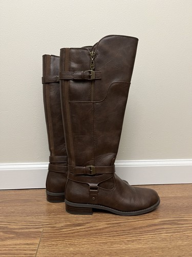 G by Guess Women Riding Boots - Dark Brown (Size 7.5) | eBay