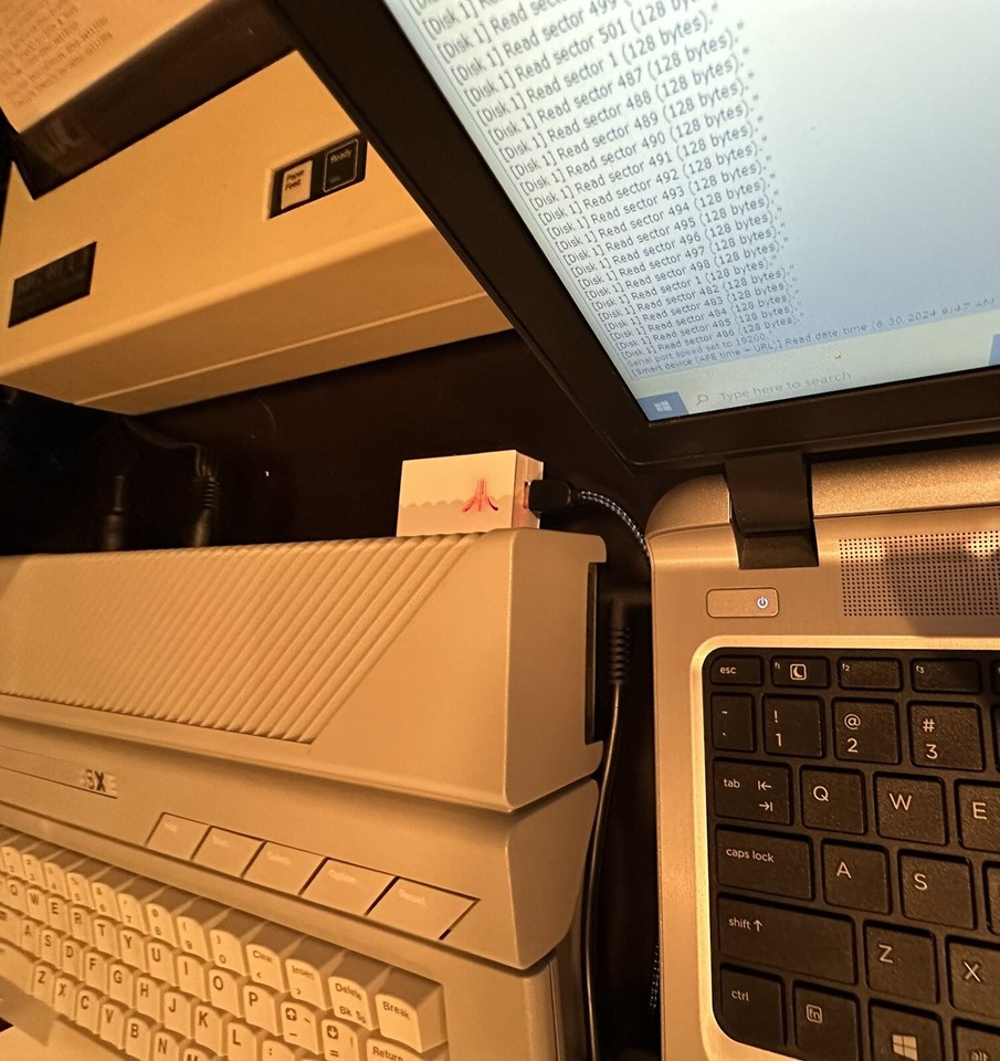 Atari SIO2PC *USB-C* PC/Mac Disk Drive Emulator Adapter/Device XL/XE ...