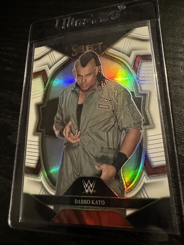 2023 Panini Select WWE Concourse White Prizm /125 Dabbo Kato #53 Rookie ...